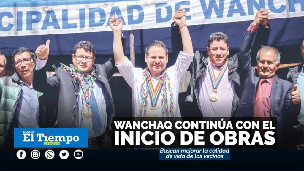 LA MUNICIPALIDAD DE WANCHAQ CONTINÚA CON EL INICIO DE OBRAS - Diario El ...